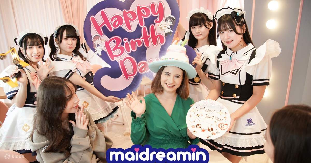 Maid cafe experience Maidreamin (3 Nagoya stores) - Klook Россия
